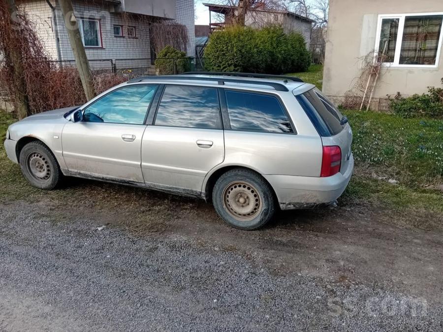 Pelēks Audi A4 2001 Talsi, ar dzinēja tilpumu 1.90 L un nobraukumu 403 tūkst. km par 400 €, foto 1 vietnē AUTOMOTO.COM.LV