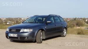 Pelēks Audi A4 2001 Dobele, ar dzinēja tilpumu 3.00 L un nobraukumu 305 tūkst. km par 3900 €, foto  vietnē AUTOMOTO.COM.LV