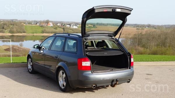 Grey Audi A4 2001 in Dobele, with an engine capacity of 3.00 L and mileage of 305 thousand km for 3900 €, photo 4 on AUTOMOTO.COM.LV