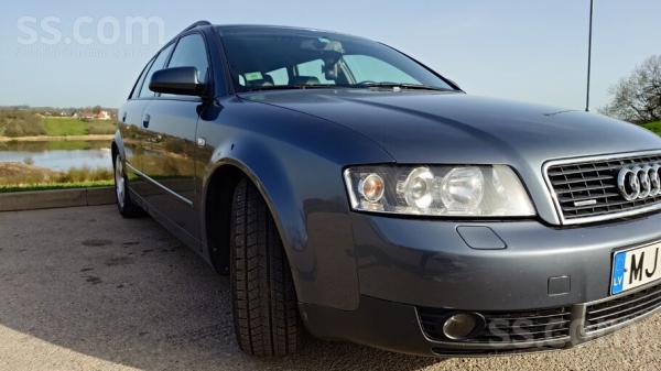 Grey Audi A4 2001 in Dobele, with an engine capacity of 3.00 L and mileage of 305 thousand km for 3900 €, photo 10 on AUTOMOTO.COM.LV