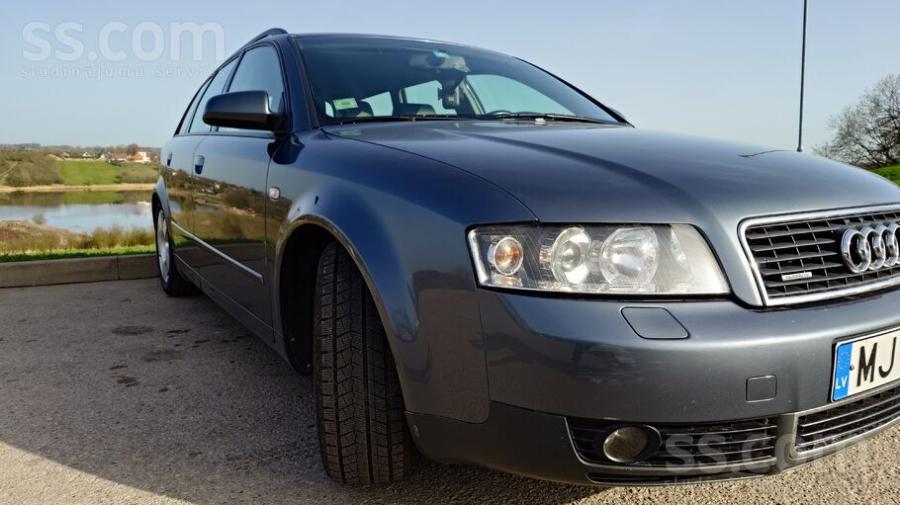 Pelēks Audi A4 2001 Dobele, ar dzinēja tilpumu 3.00 L un nobraukumu 305 tūkst. km par 3900 €, foto 11 vietnē AUTOMOTO.COM.LV