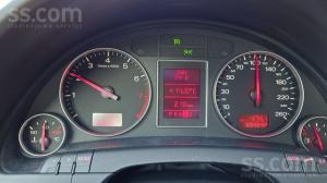 Pelēks Audi A4 2001 Dobele, ar dzinēja tilpumu 3.00 L un nobraukumu 305 tūkst. km par 3900 €, foto 14 vietnē AUTOMOTO.COM.LV