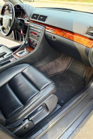 Pelēks Audi A4 2001 Dobele, ar dzinēja tilpumu 3.00 L un nobraukumu 305 tūkst. km par 3900 €, foto 21 vietnē AUTOMOTO.COM.LV