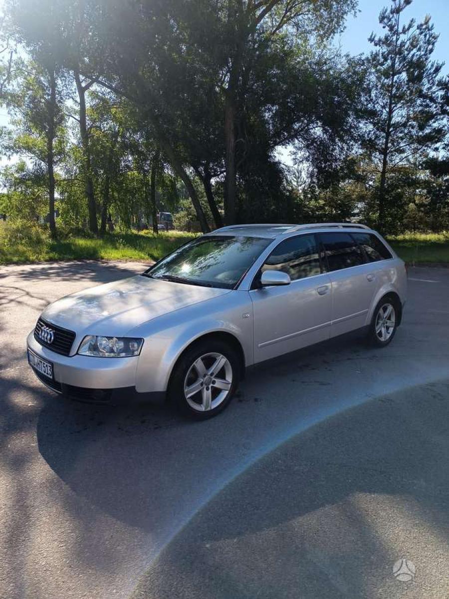 Pelēks Audi A4 2001 Marijampole, ar dzinēja tilpumu 1.90 L un nobraukumu 292 tūkst. km par 2300 €, foto 1 vietnē AUTOMOTO.COM.LV