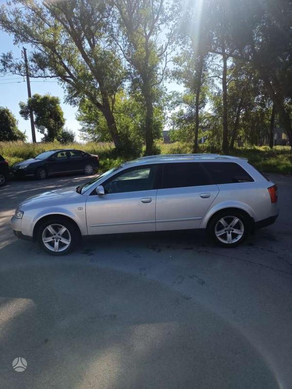 Grey Audi A4 2001 in Marijampole, with an engine capacity of 1.90 L and mileage of 292 thousand km for 2300 €, photo 8 on AUTOMOTO.COM.LV