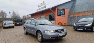 Grey Audi A4 2001 in Valmiera, with an engine capacity of 1.90 L and mileage of 403 thousand km for 1400 €, photo  on AUTOMOTO.COM.LV