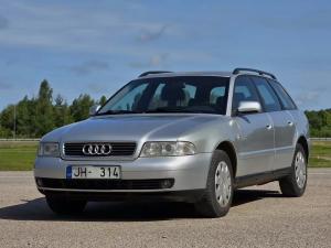 Pelēks Audi A4 2001 Grobiņa, ar dzinēja tilpumu 1.90 L un nobraukumu 393 tūkst. km par 1500 €, foto  vietnē AUTOMOTO.COM.LV