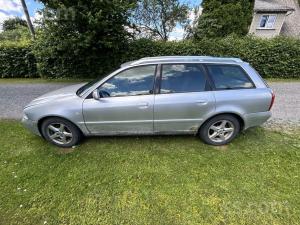 Grey Audi A4 2001 in Riga, with an engine capacity of 1.90 L and mileage of 485 thousand km for 450 €, photo  on AUTOMOTO.COM.LV