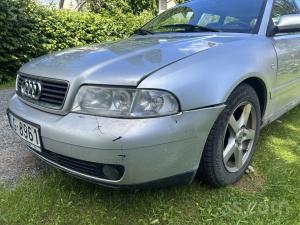 Grey Audi A4 2001 in Riga, with an engine capacity of 1.90 L and mileage of 485 thousand km for 450 €, photo 5 on AUTOMOTO.COM.LV