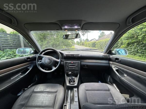 Grey Audi A4 2001 in Riga, with an engine capacity of 1.90 L and mileage of 485 thousand km for 450 €, photo 5 on AUTOMOTO.COM.LV