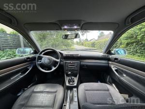 Grey Audi A4 2001 in Riga, with an engine capacity of 1.90 L and mileage of 485 thousand km for 450 €, photo 6 on AUTOMOTO.COM.LV