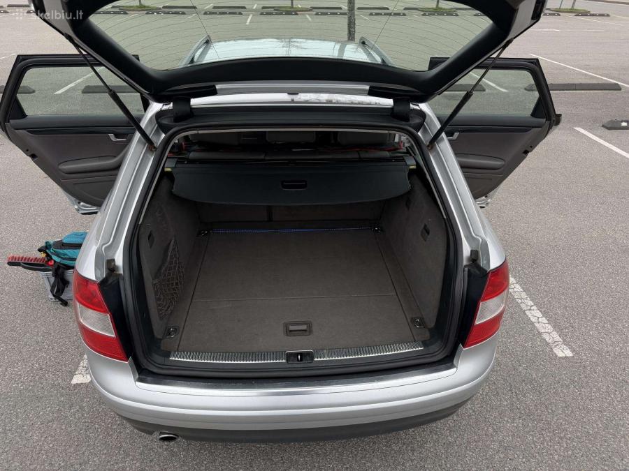 Pelēks Audi A4 2001 Klaipėda, ar dzinēja tilpumu 2.00 L un nobraukumu 298 tūkst. km par 1150 €, foto 10 vietnē AUTOMOTO.COM.LV