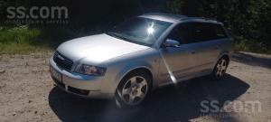 Grey Audi A4 2001 in Talsi, with an engine capacity of 2.50 L and mileage of 343 thousand km for 1850 €, photo 3 on AUTOMOTO.COM.LV