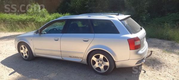 Pelēks Audi A4 2001 Talsi, ar dzinēja tilpumu 2.50 L un nobraukumu 343 tūkst. km par 1850 €, foto 3 vietnē AUTOMOTO.COM.LV
