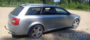 Grey Audi A4 2001 in Talsi, with an engine capacity of 2.50 L and mileage of 343 thousand km for 1850 €, photo 6 on AUTOMOTO.COM.LV
