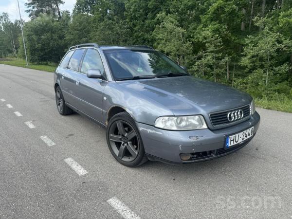 Pelēks Audi A4 2001 Madona, ar dzinēja tilpumu 1.80 L un nobraukumu 436 tūkst. km par 950 €, foto 1 vietnē AUTOMOTO.COM.LV