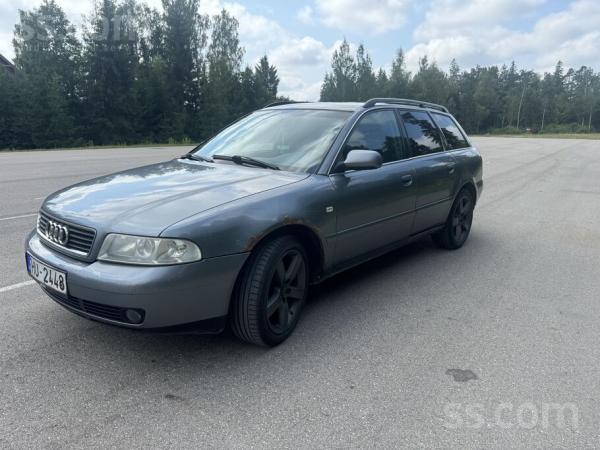 Pelēks Audi A4 2001 Madona, ar dzinēja tilpumu 1.80 L un nobraukumu 436 tūkst. km par 950 €, foto 2 vietnē AUTOMOTO.COM.LV