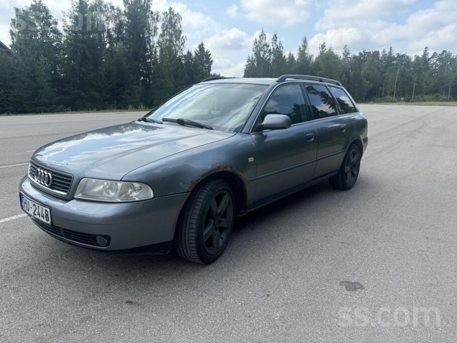 Grey Audi A4 2001 in Madona, with an engine capacity of 1.80 L and mileage of 436 thousand km for 950 €, photo 3 on AUTOMOTO.COM.LV