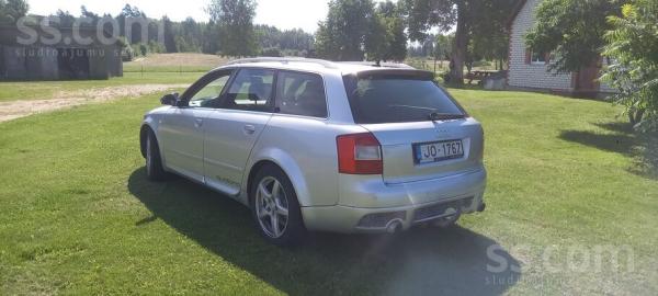 Pelēks Audi A4 2001 Talsi, ar dzinēja tilpumu 2.50 L un nobraukumu 350 tūkst. km par 1100 €, foto 2 vietnē AUTOMOTO.COM.LV