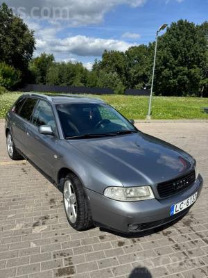 Grey Audi A4 2001 in Jelgava, with an engine capacity of 1.90 L and mileage of 295 thousand km for 1300 €, photo  on AUTOMOTO.COM.LV