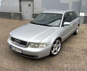 Grey Audi A4 2001 in Riga, with an engine capacity of 1.90 L and mileage of 343 thousand km for 2550 €, photo  on AUTOMOTO.COM.LV