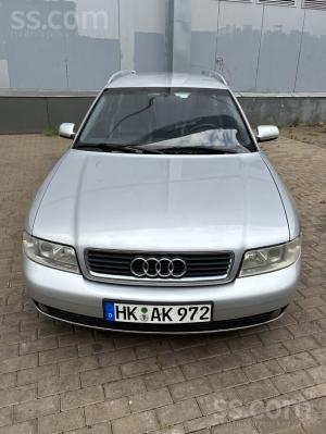 Grey Audi A4 2001 in Riga, with an engine capacity of 1.90 L and mileage of 343 thousand km for 2550 €, photo 4 on AUTOMOTO.COM.LV