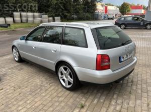 Grey Audi A4 2001 in Riga, with an engine capacity of 1.90 L and mileage of 343 thousand km for 2550 €, photo 5 on AUTOMOTO.COM.LV