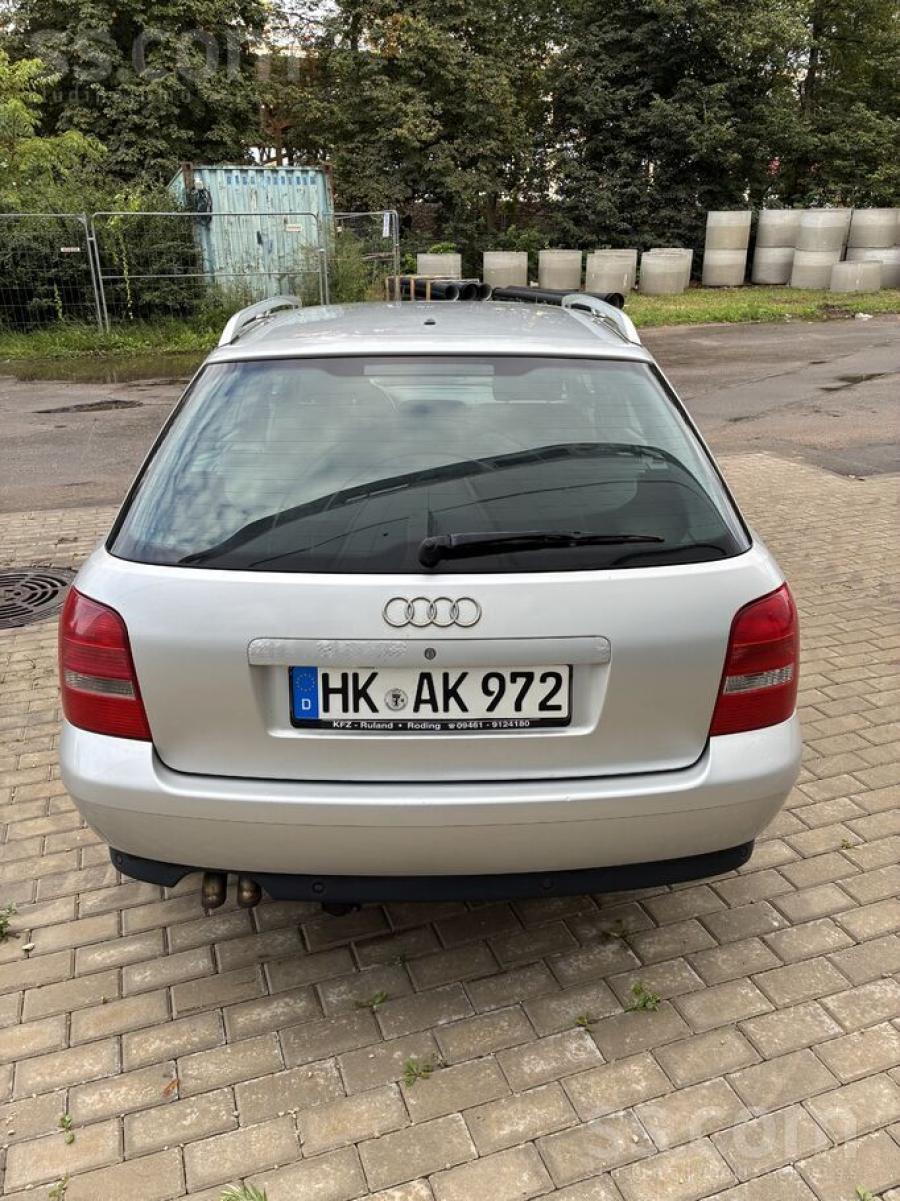 Grey Audi A4 2001 in Riga, with an engine capacity of 1.90 L and mileage of 343 thousand km for 2550 €, photo 7 on AUTOMOTO.COM.LV