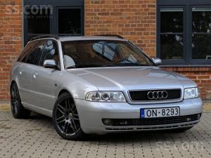 Grey Audi A4 2001 in Riga, with an engine capacity of 1.80 L and mileage of 347 thousand km for 4000 €, photo  on AUTOMOTO.COM.LV