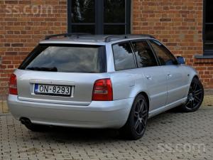 Pelēks Audi A4 2001 Rīga, ar dzinēja tilpumu 1.80 L un nobraukumu 347 tūkst. km par 4000 €, foto 6 vietnē AUTOMOTO.COM.LV