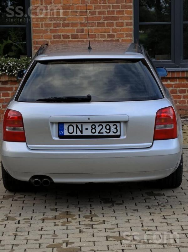 Grey Audi A4 2001 in Riga, with an engine capacity of 1.80 L and mileage of 347 thousand km for 4000 €, photo 7 on AUTOMOTO.COM.LV