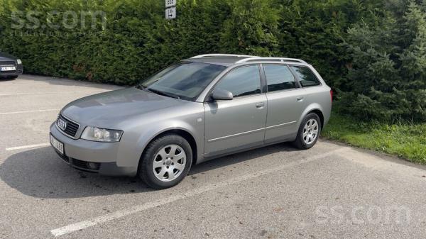 Pelēks Audi A4 2001 Jelgava, ar dzinēja tilpumu 1.90 L un nobraukumu 318 tūkst. km par 2100 €, foto 3 vietnē AUTOMOTO.COM.LV