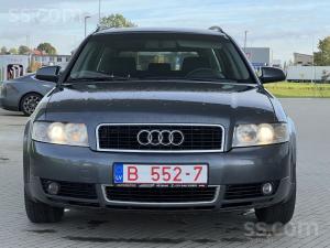 Pelēks Audi A4 2001 Rēzekne, ar dzinēja tilpumu 1.90 L un nobraukumu 302 tūkst. km par 3499 €, foto  vietnē AUTOMOTO.COM.LV