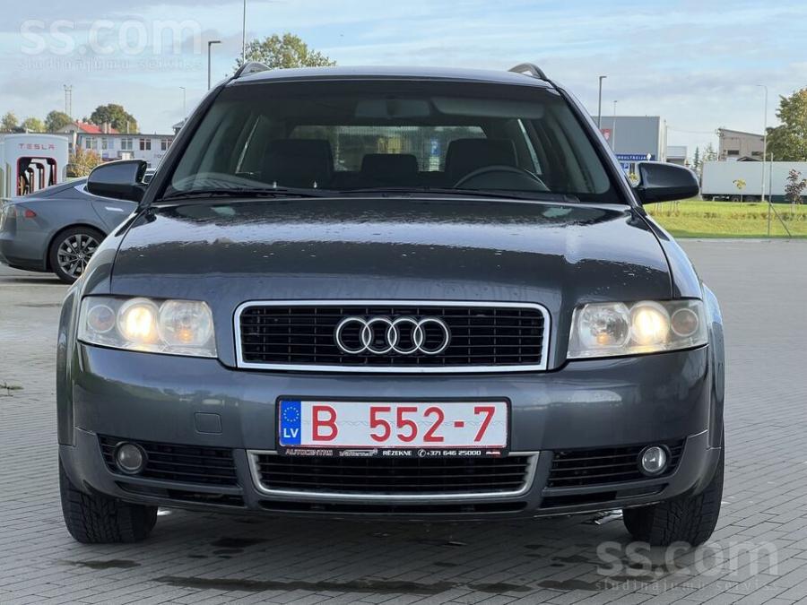 Pelēks Audi A4 2001 Rēzekne, ar dzinēja tilpumu 1.90 L un nobraukumu 302 tūkst. km par 3499 €, foto 1 vietnē AUTOMOTO.COM.LV
