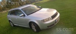 Grey Audi A4 2001 in Talsi, with an engine capacity of 2.50 L and mileage of 345 thousand km for 1500 €, photo 4 on AUTOMOTO.COM.LV