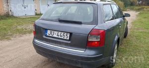 Grey Audi A4 2001 in Daugavpils, with an engine capacity of 1.90 L and mileage of 434 thousand km for 1350 €, photo 3 on AUTOMOTO.COM.LV