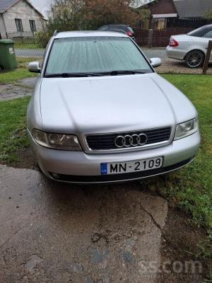 Grey Audi A4 2001 in Kuldiga, with an engine capacity of 1.90 L and mileage of 426 thousand km for 2000 €, photo 4 on AUTOMOTO.COM.LV