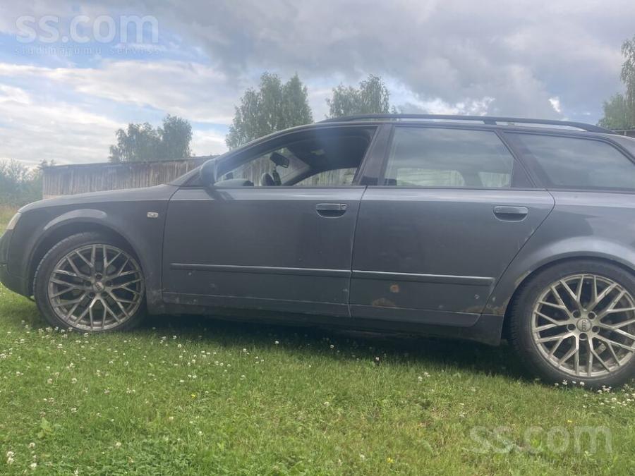 Pelēks Audi A4 2002 Bauska, ar dzinēja tilpumu 1.90 L un nobraukumu 460 tūkst. km par 1600 €, foto 2 vietnē AUTOMOTO.COM.LV