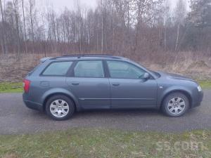 Pelēks Audi A4 2002 Kuldīga, ar dzinēja tilpumu 1.90 L un nobraukumu 320 tūkst. km par 1150 €, foto 2 vietnē AUTOMOTO.COM.LV