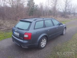 Pelēks Audi A4 2002 Kuldīga, ar dzinēja tilpumu 1.90 L un nobraukumu 320 tūkst. km par 1150 €, foto 3 vietnē AUTOMOTO.COM.LV