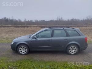 Pelēks Audi A4 2002 Kuldīga, ar dzinēja tilpumu 1.90 L un nobraukumu 320 tūkst. km par 1150 €, foto 6 vietnē AUTOMOTO.COM.LV