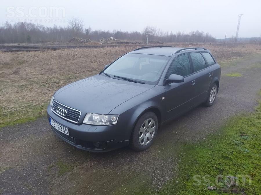 Pelēks Audi A4 2002 Kuldīga, ar dzinēja tilpumu 1.90 L un nobraukumu 320 tūkst. km par 1150 €, foto 7 vietnē AUTOMOTO.COM.LV