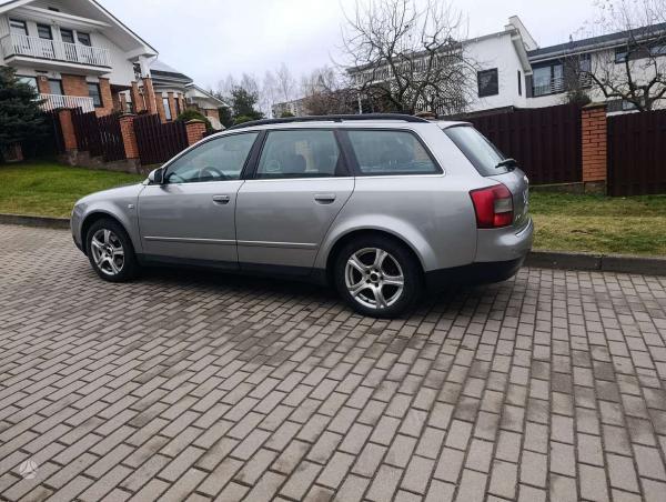 Grey Audi A4 2002 in Vilnius, with an engine capacity of 1.90 L and mileage of 300 thousand km for 1490 €, photo 3 on AUTOMOTO.COM.LV
