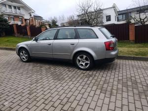 Grey Audi A4 2002 in Vilnius, with an engine capacity of 1.90 L and mileage of 300 thousand km for 1490 €, photo 3 on AUTOMOTO.COM.LV
