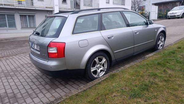 Grey Audi A4 2002 in Vilnius, with an engine capacity of 1.90 L and mileage of 300 thousand km for 1490 €, photo 6 on AUTOMOTO.COM.LV