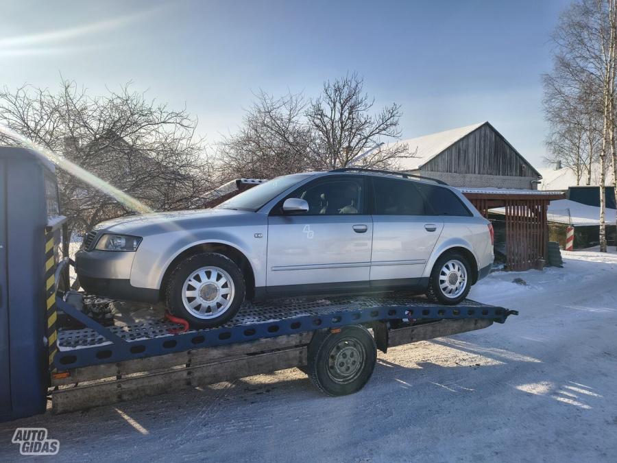 Grey Audi A4 2002 in Marijampole, with an engine capacity of 1.90 L and mileage of 331 thousand km for 1700 €, photo 2 on AUTOMOTO.COM.LV