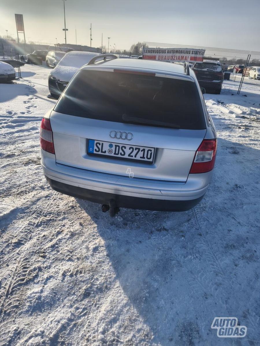 Grey Audi A4 2002 in Marijampole, with an engine capacity of 1.90 L and mileage of 331 thousand km for 1700 €, photo 6 on AUTOMOTO.COM.LV