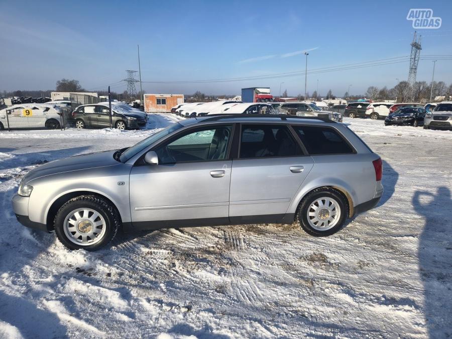 Grey Audi A4 2002 in Marijampole, with an engine capacity of 1.90 L and mileage of 331 thousand km for 1700 €, photo 11 on AUTOMOTO.COM.LV