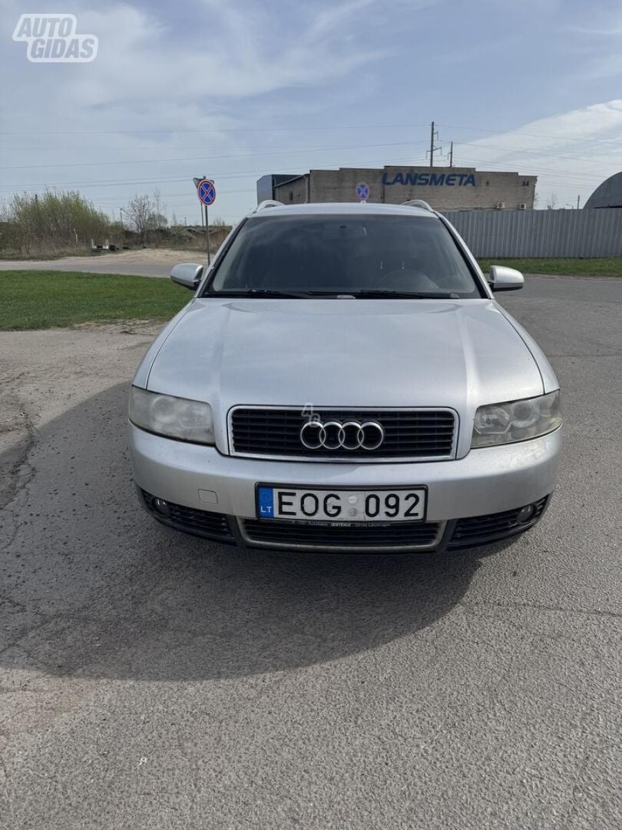 Pelēks Audi A4 2002 Klaipėda, ar dzinēja tilpumu 1.90 L un nobraukumu 325 tūkst. km par 1850 €, foto 2 vietnē AUTOMOTO.COM.LV
