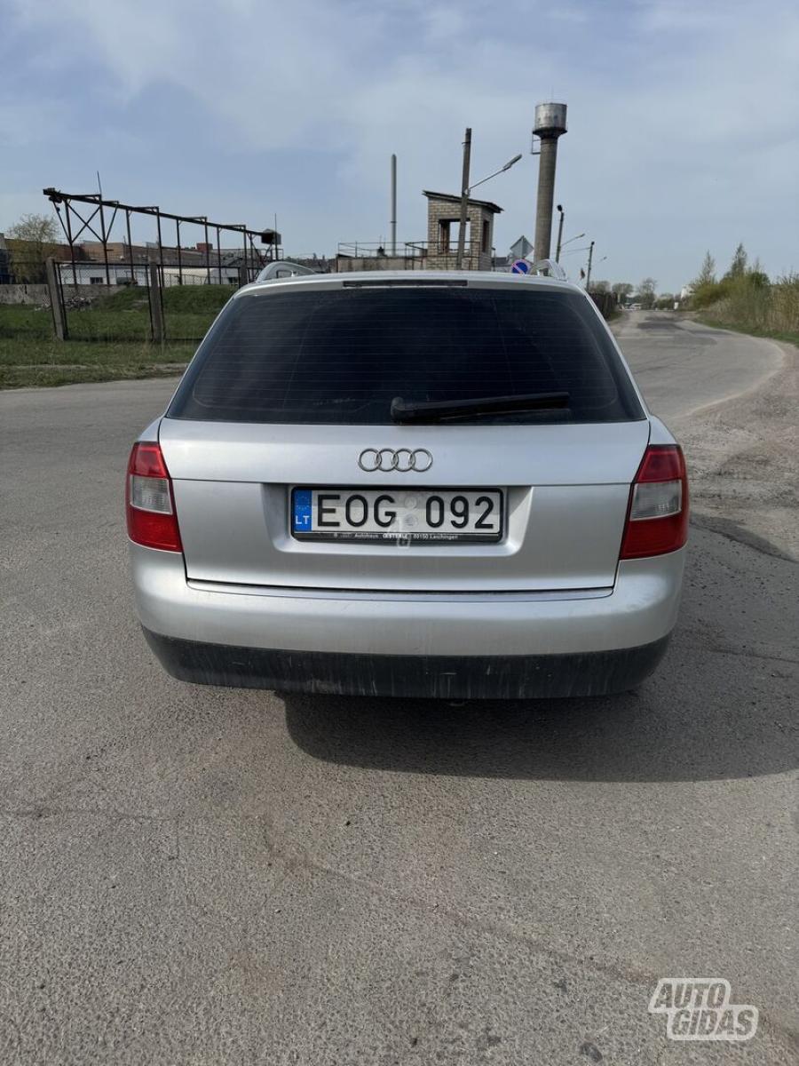 Pelēks Audi A4 2002 Klaipėda, ar dzinēja tilpumu 1.90 L un nobraukumu 325 tūkst. km par 1850 €, foto 6 vietnē AUTOMOTO.COM.LV